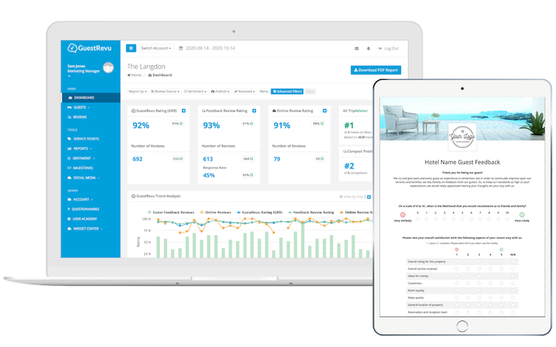 GuestRevu | Surveys and Reputation Management